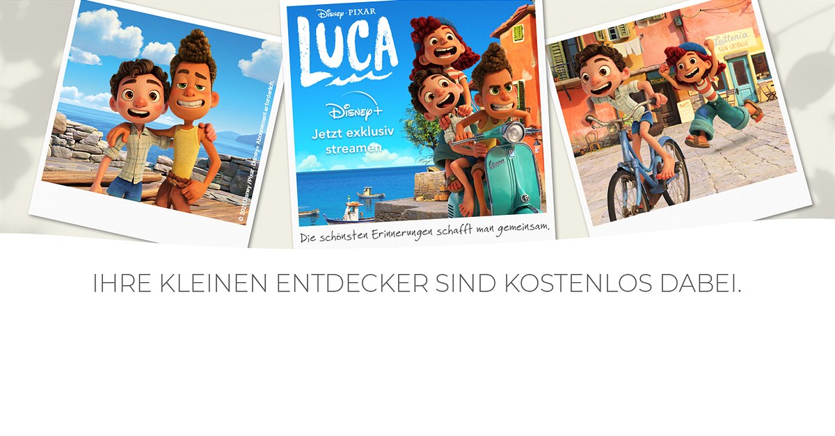 Novotel feiert die Veröffentlichung von Disney•Pixars „LUCA“ auf ...